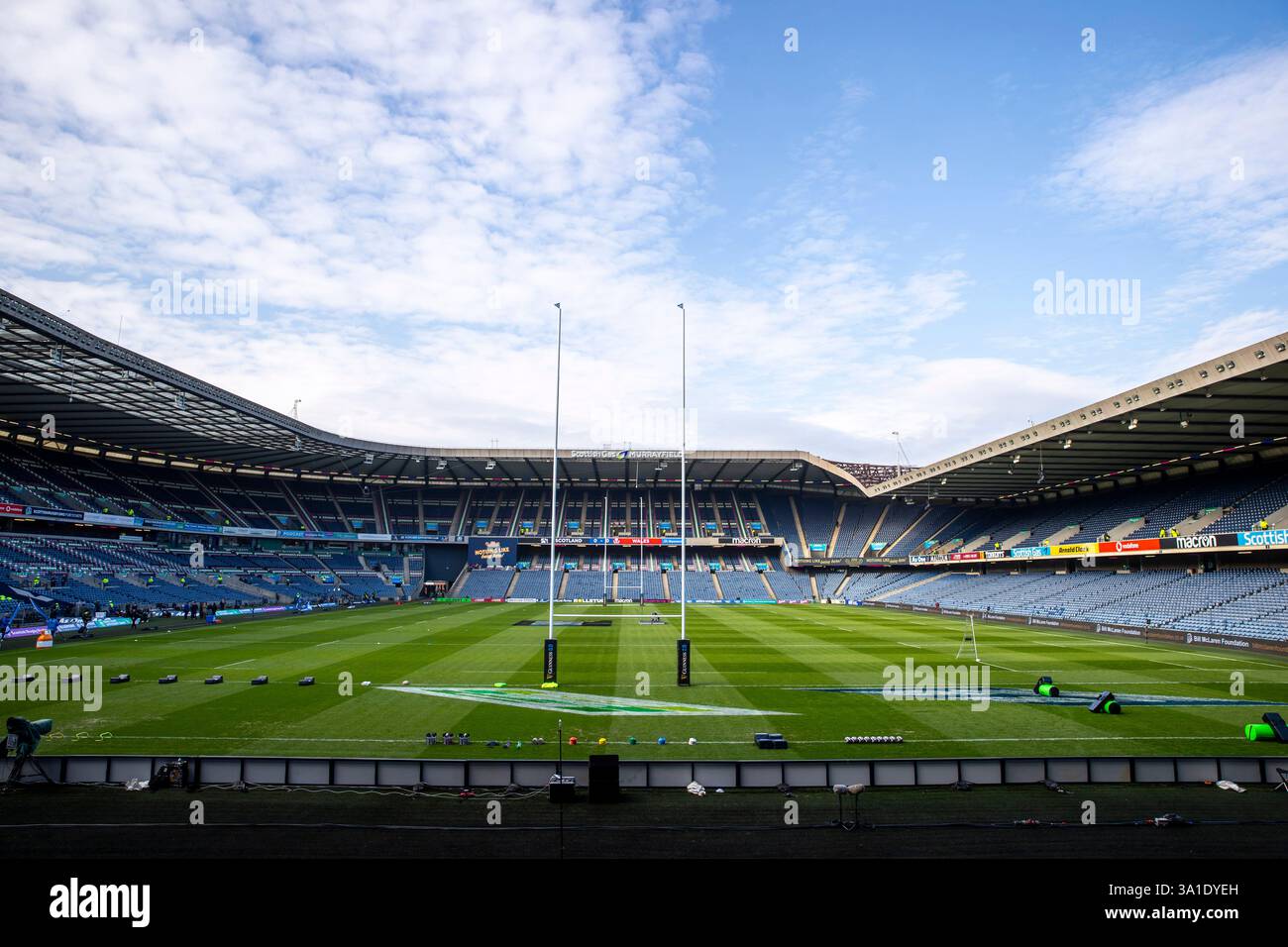 Edinburgh, UK. 8th March 2025; Murrayfield Stadium, Edinburgh, Scotland ...
