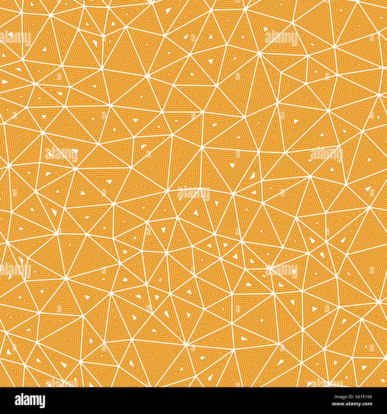 Vector Science Background Compact Shape Size Multiple Repeated Inner Triangles Solid Color