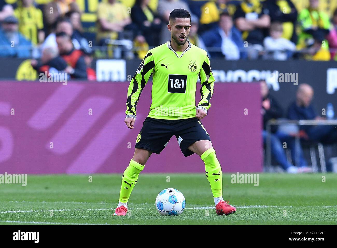 Fussball 1. Bundesliga 25. Spieltag Borussia Dortmund - FC Augsburg am 08.03.2025 im Signal ...