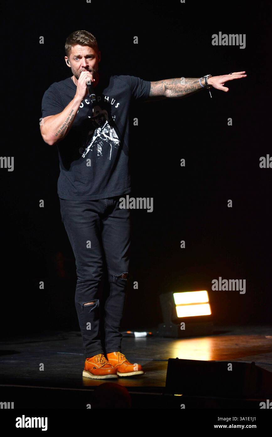 Hollywood, Florida, USA. 07th Mar, 2025. Singer/guitarist Brett Young ...