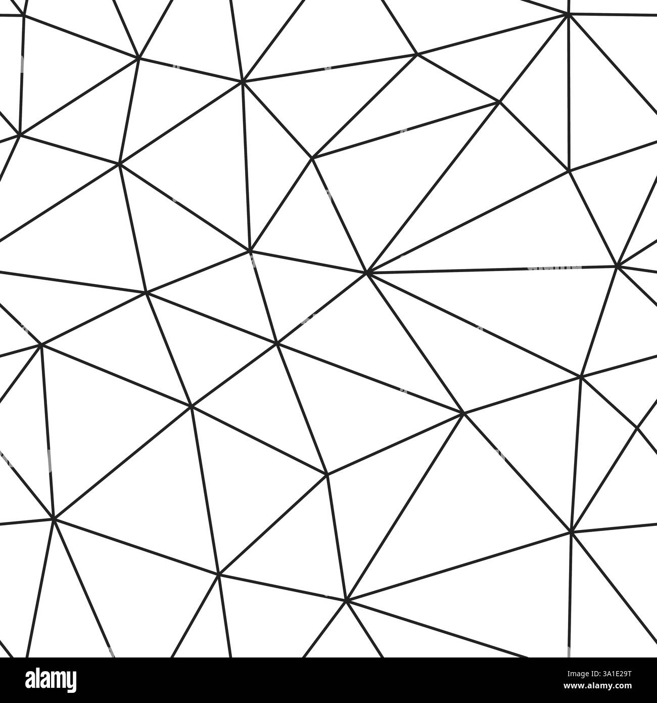 Tileable Abstract Background Large Triangles Size Thin Lines Weight Repeatable Pattern