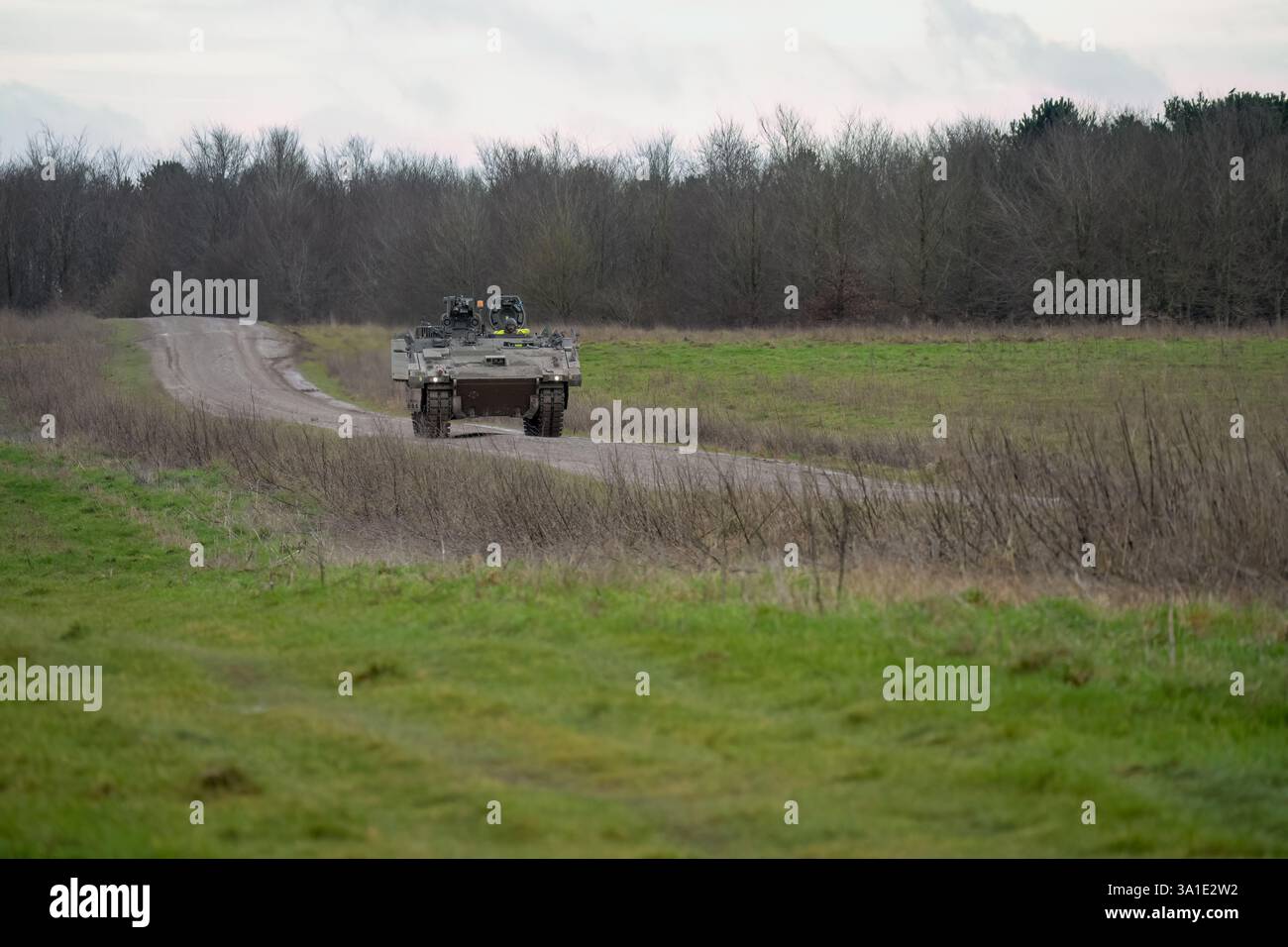 British army General Dynamics Ajax tank, reconnaissance and strike ...