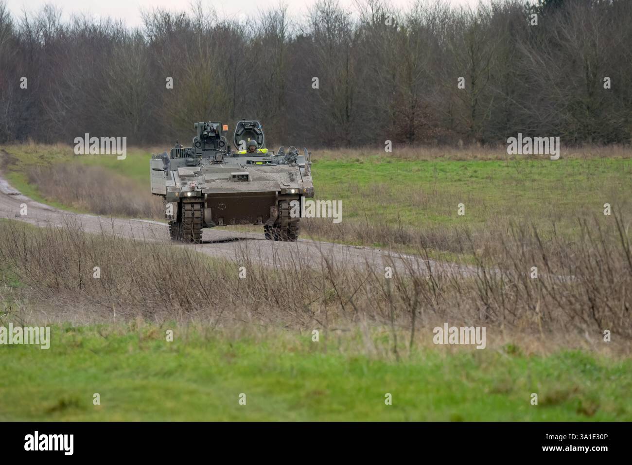 British army General Dynamics Ajax tank, reconnaissance and strike ...