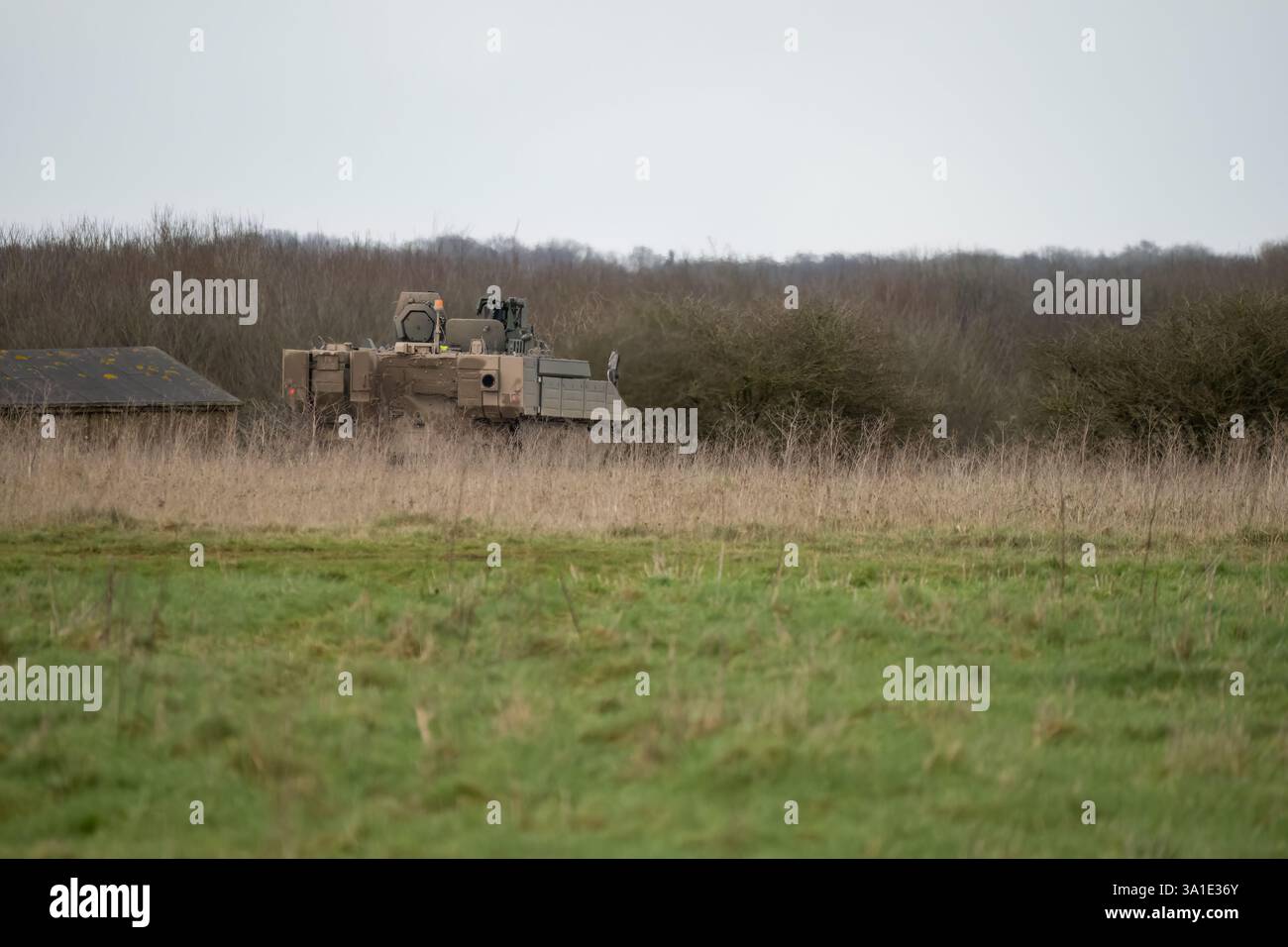 British army General Dynamics Ajax tank, reconnaissance and strike ...