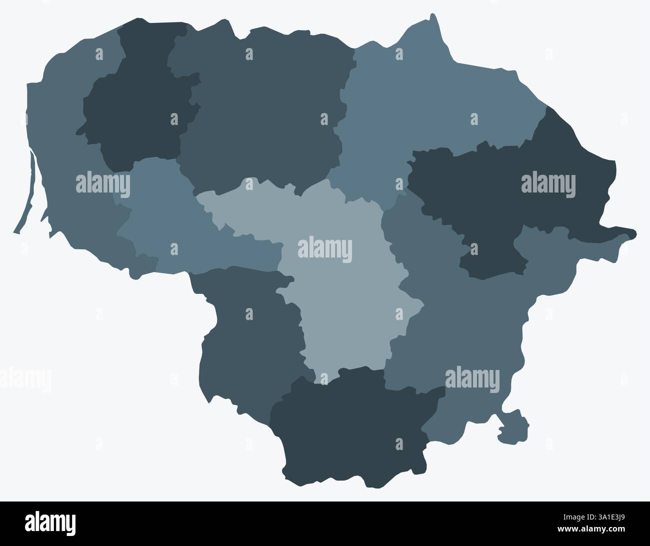 Kaunas map hi-res stock photography and images - Alamy