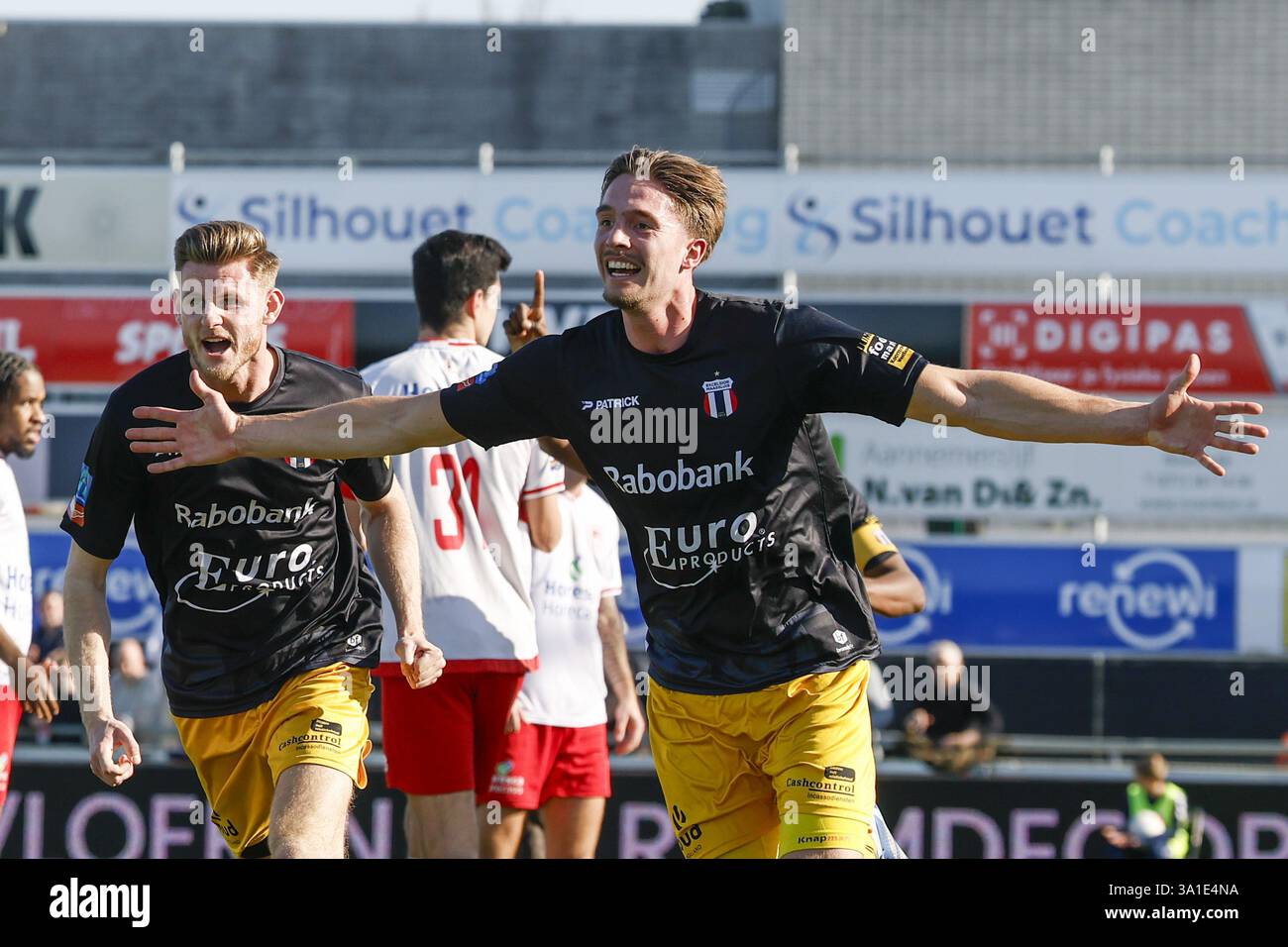 NOORDWIJK , 08-03-2025 , Sportpark Nieuw Zuid , Betnation Dutch Tweede ...
