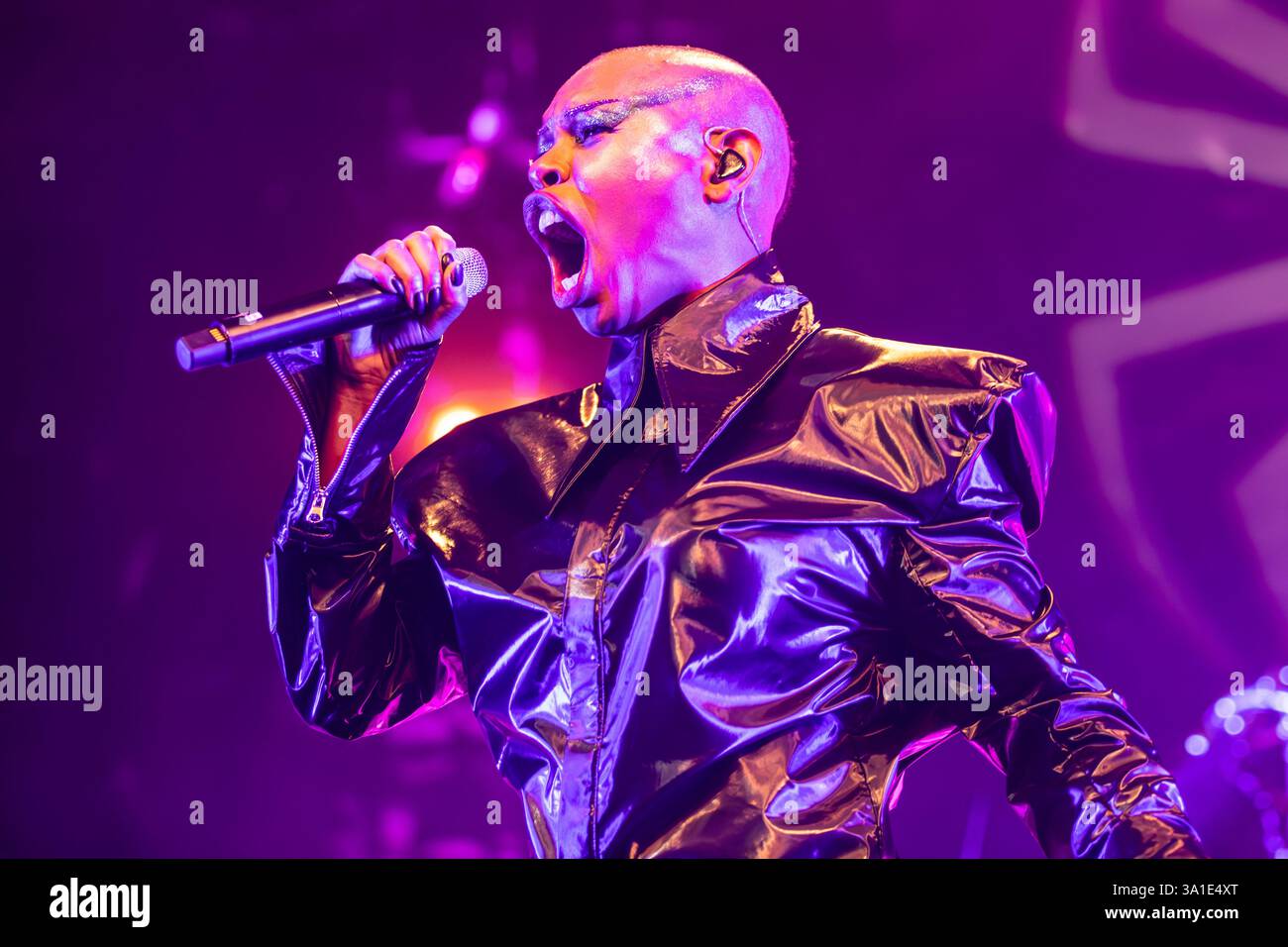 Milan, Italy. 07th Mar, 2025. The British rock band SKUNK ANANSIE ...