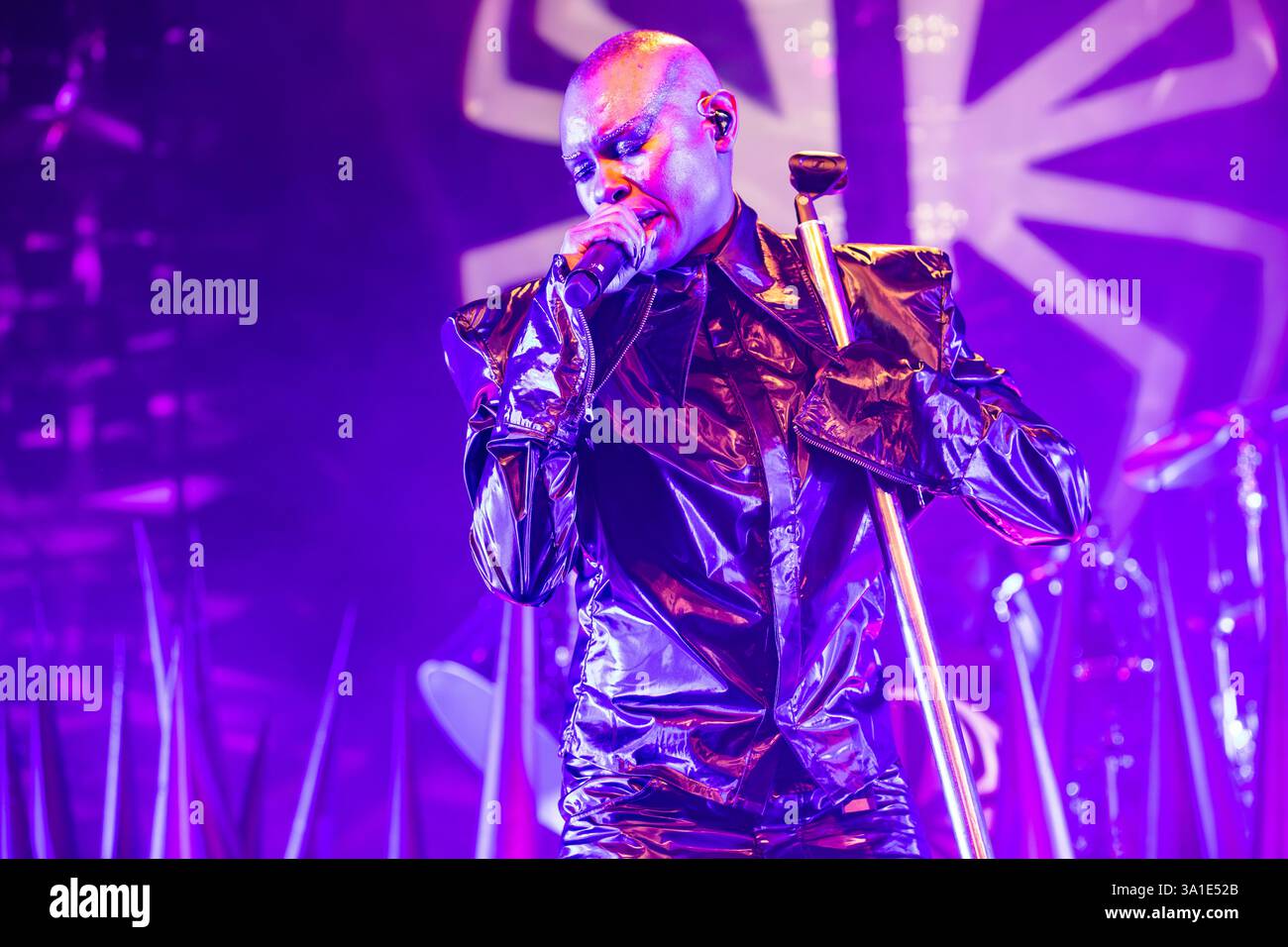 Milan, Italy. 07th Mar, 2025. The British rock band SKUNK ANANSIE ...