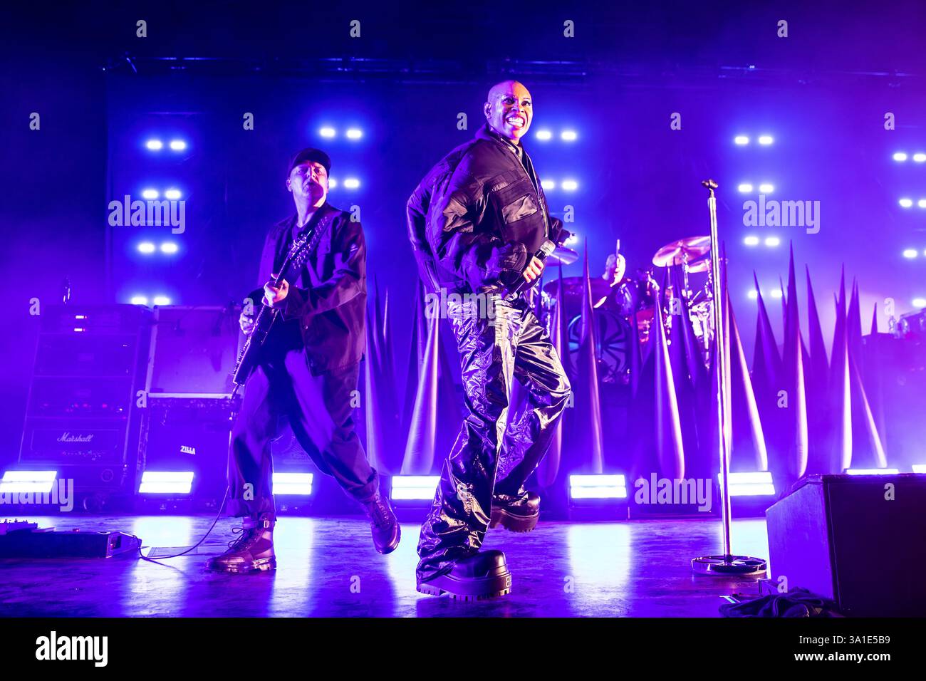 Milan, Italy. 07th Mar, 2025. The British rock band SKUNK ANANSIE ...
