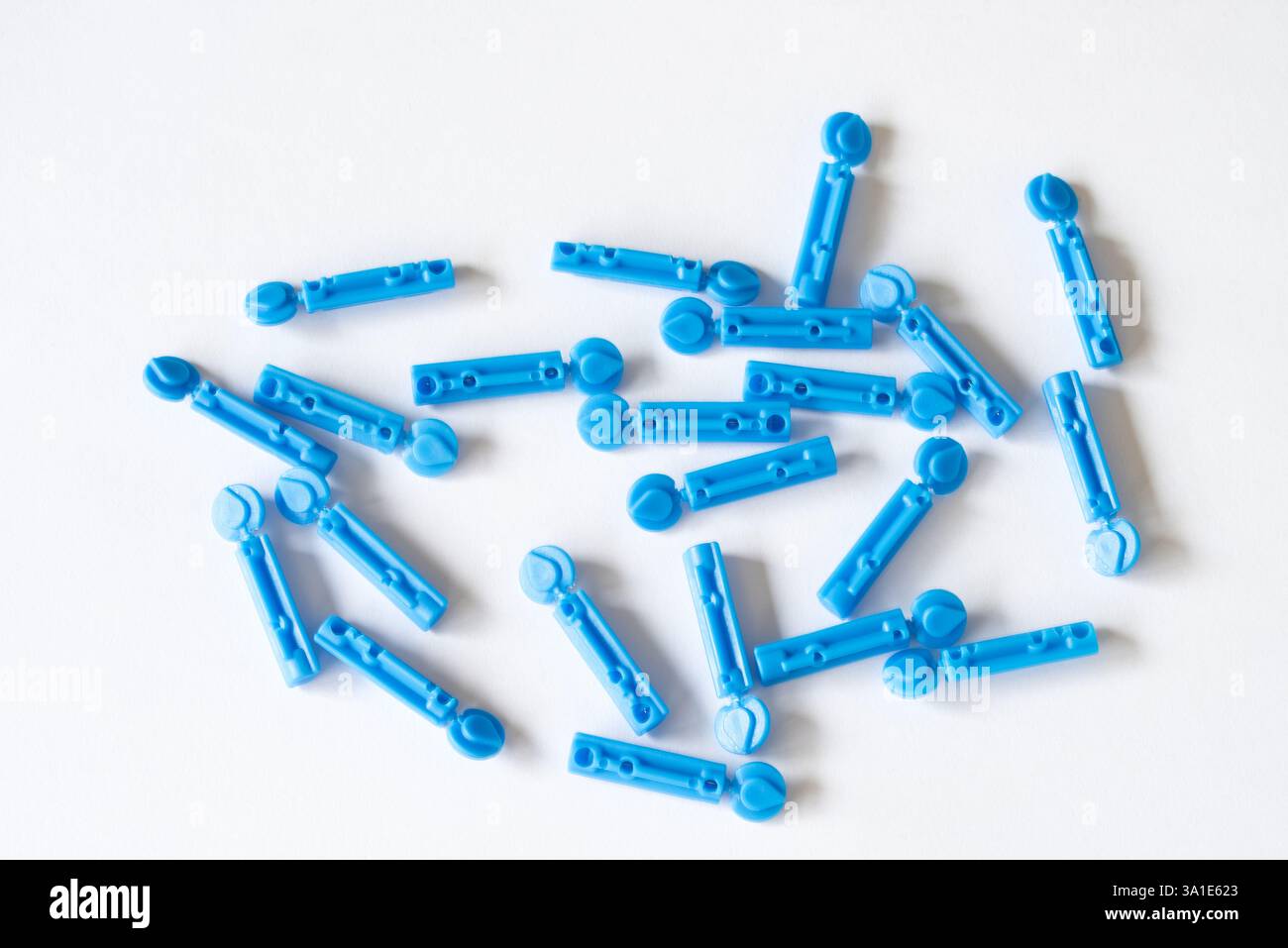 Abundance of Blue Lancets Stock Photo - Alamy