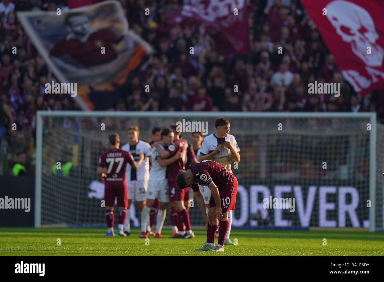 Torino's Nikola Vlasic during the Serie A soccer match between Parma ...