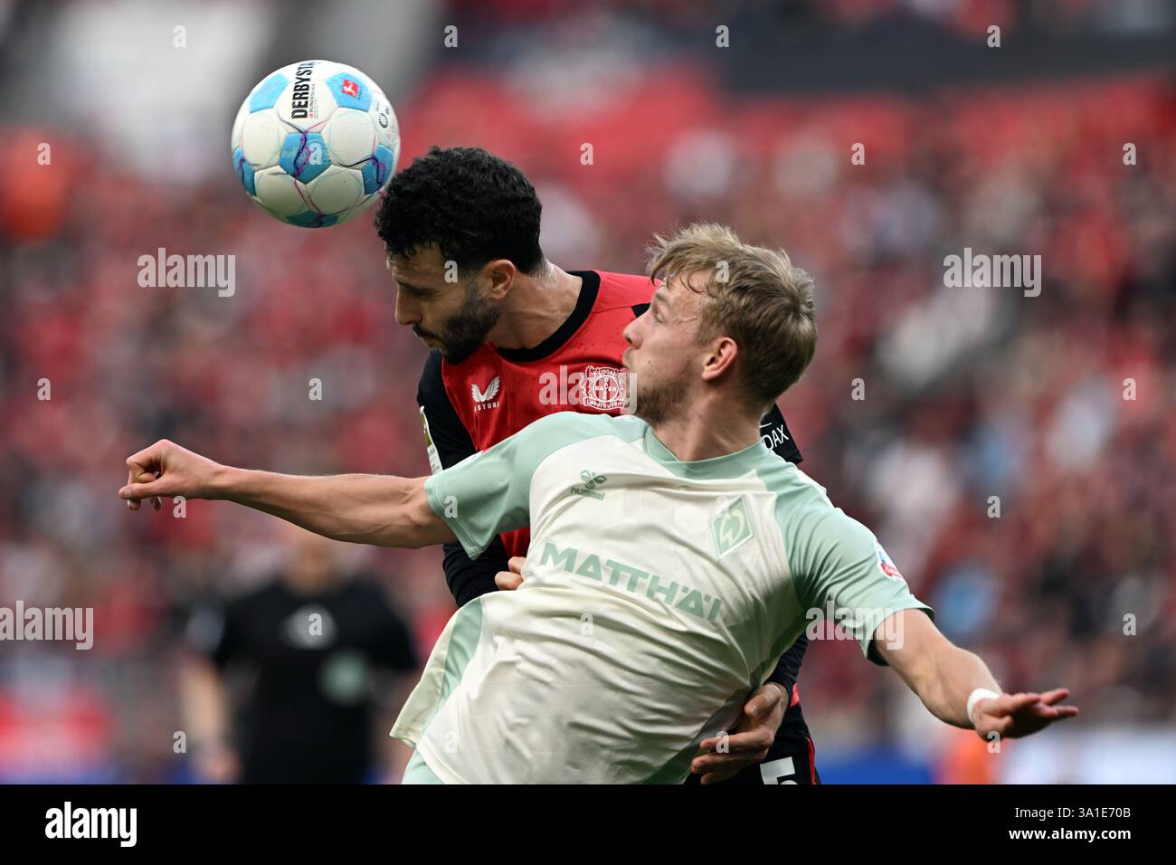 Leverkusen, Germany. 08th Mar, 2025. Soccer: Bundesliga, Bayer ...