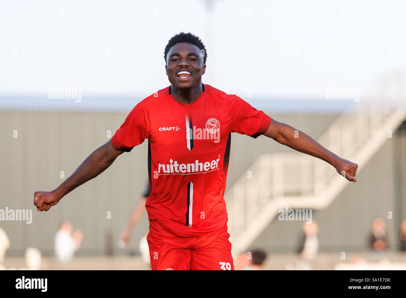 Almere, Netherlands. 08th Mar, 2025. ALMERE, 08-03-2025, Yanmar stadium ...