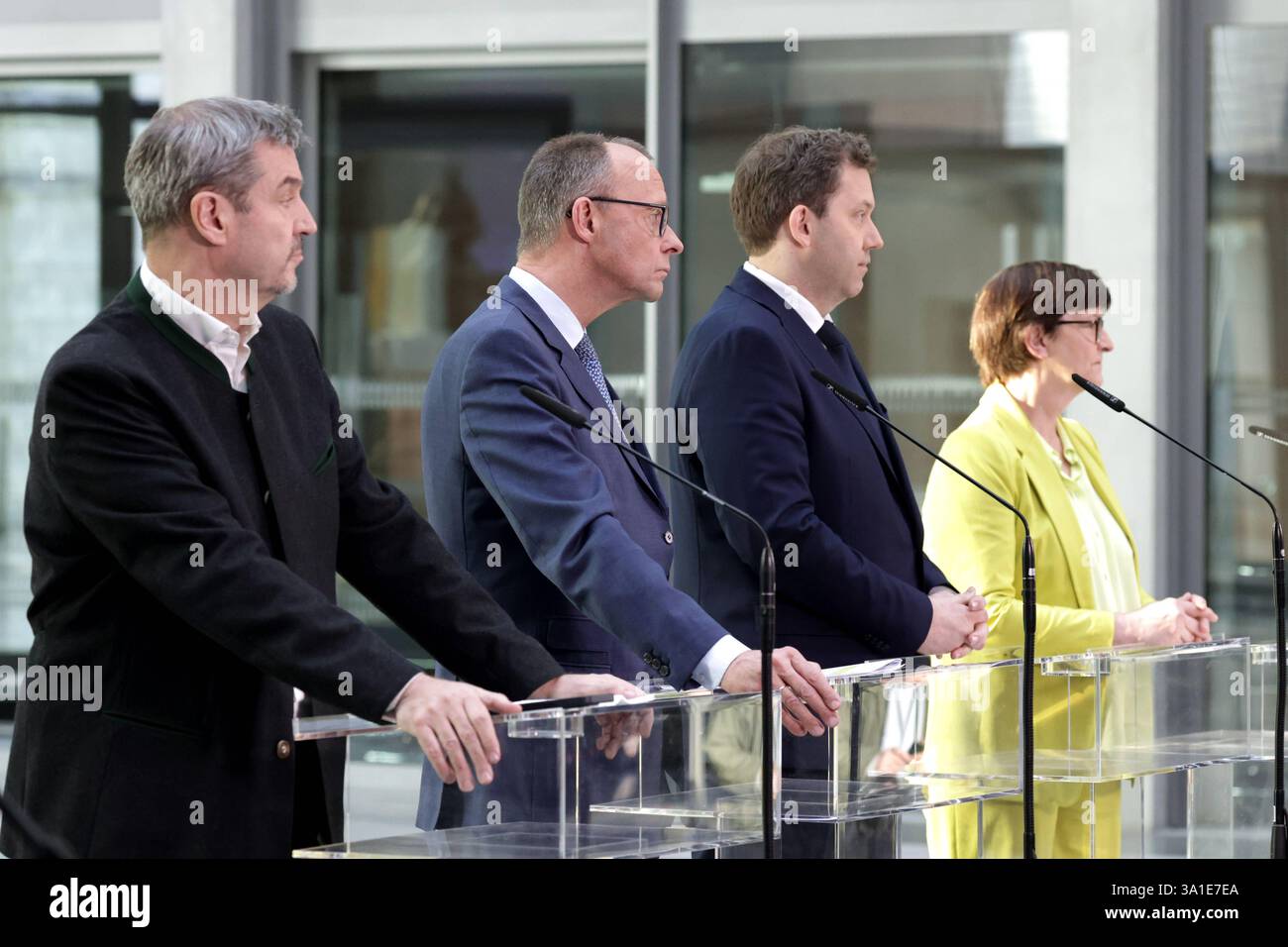 Markus Soeder, Ministerpraesident Bayern, Friedrich Merz, Vorsitzender ...