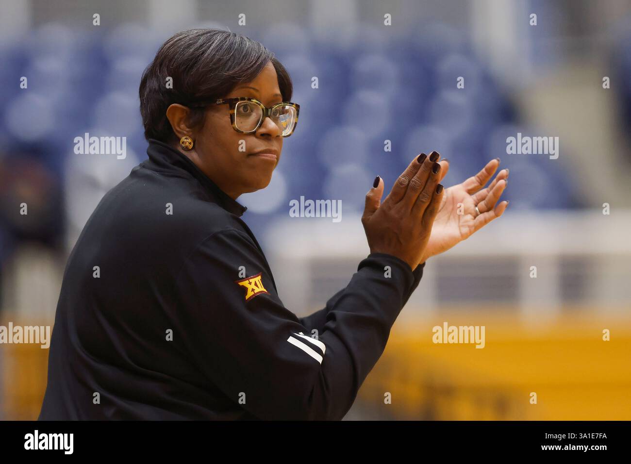 FILE - Arizona State head coach Natasha Adair reacts during an NCAA ...