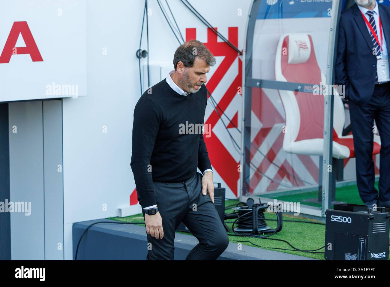 KRAKOW, POLAND, Mar 8 2025, A football match in the Pko BP Ekstraklasa ...