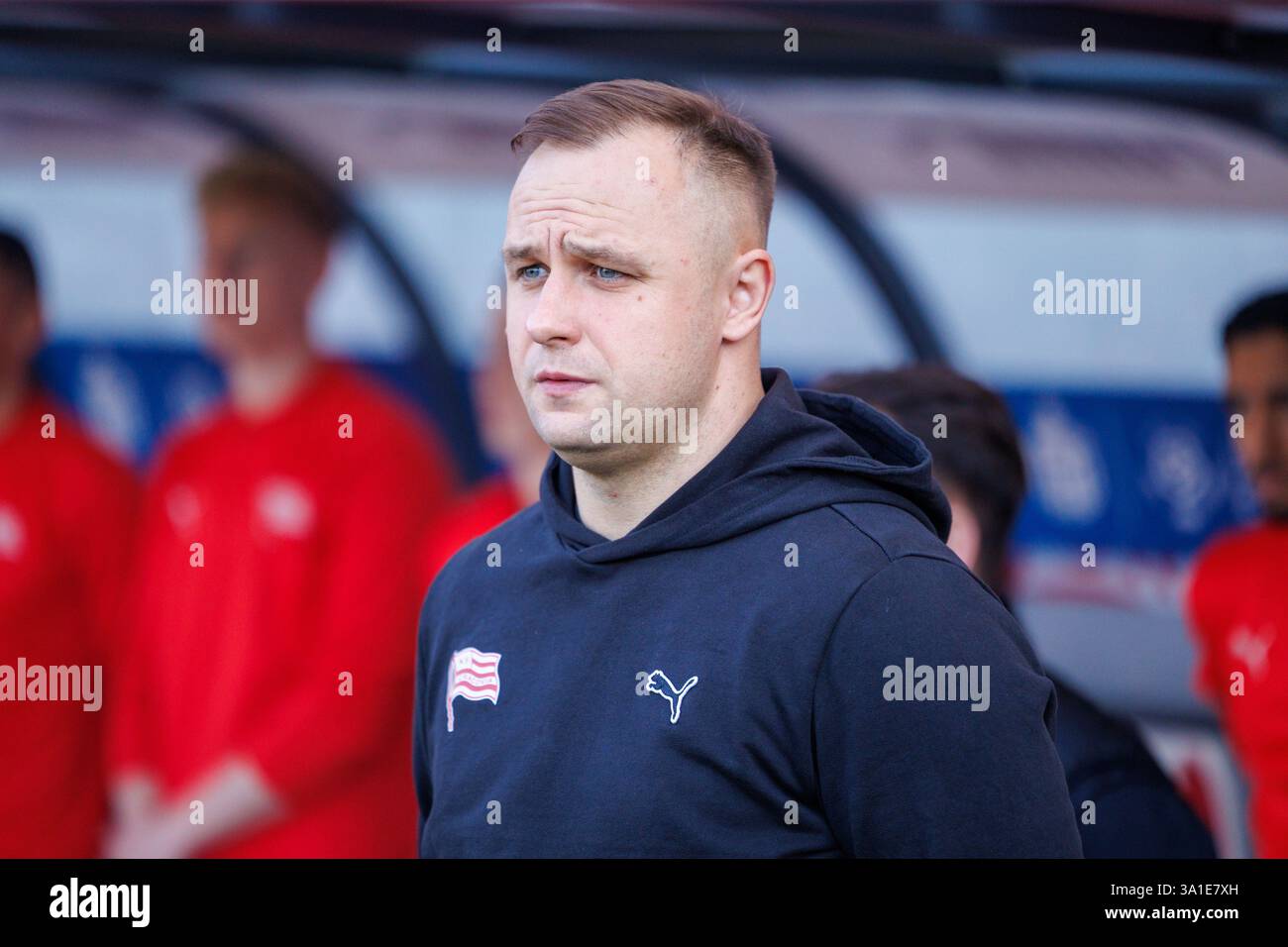 KRAKOW, POLAND, Mar 8 2025, A football match in the Pko BP Ekstraklasa ...