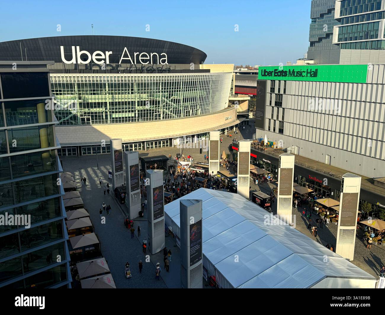 Uber Arena Berlin *** Uber Arena Berlin Copyright: xmix1x Stock Photo ...