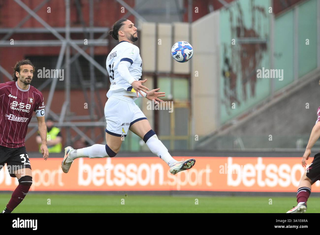 Salerno, Italy. 08th Mar, 2025. Pedro Mendes of Modena FC in action ...