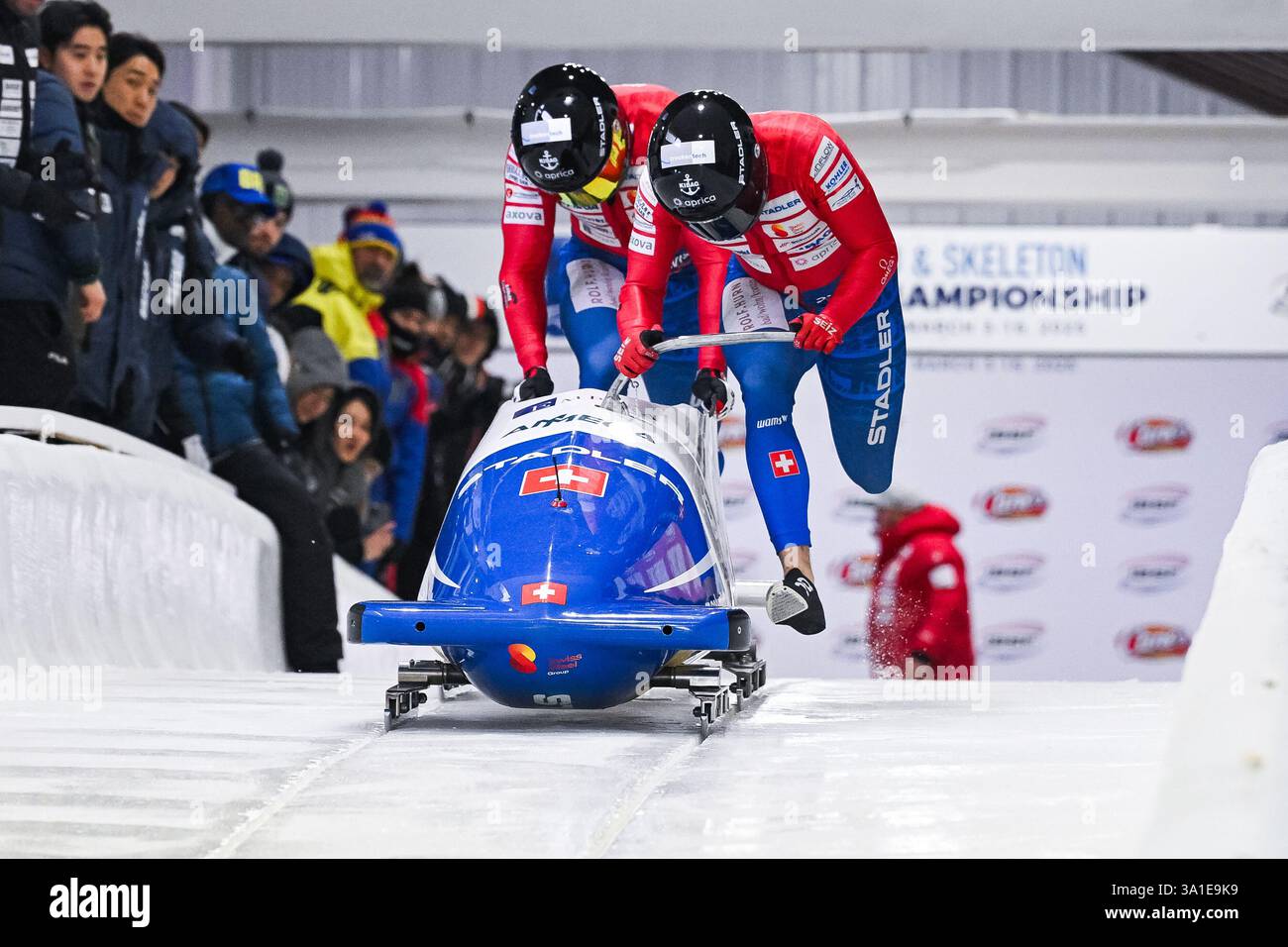 Lake Placid, Vereinigte Staaten. 08th Mar, 2025. LAKE PLACID, NY ...