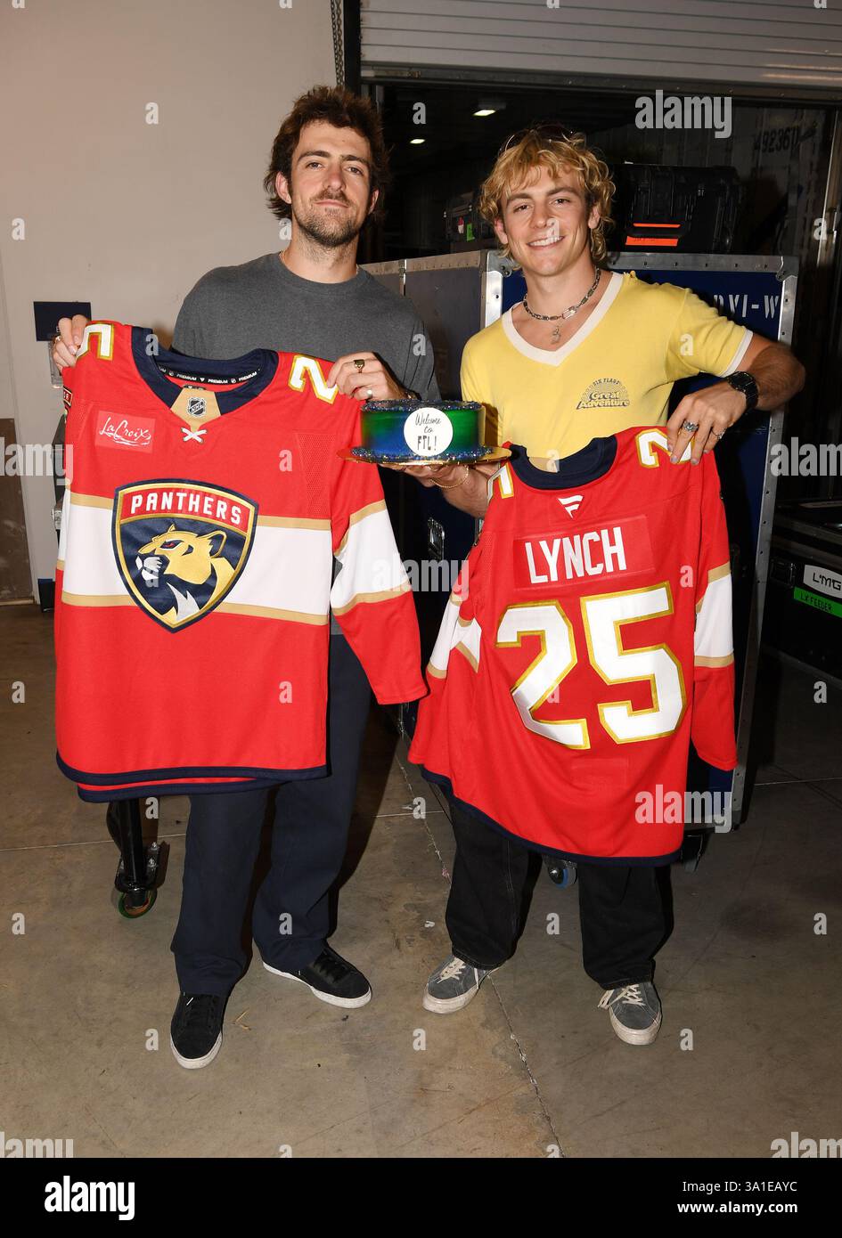 Fort Lauderdale, FL, USA. 07th Mar, 2025. Rocky Lynch and Ross Lynch of ...