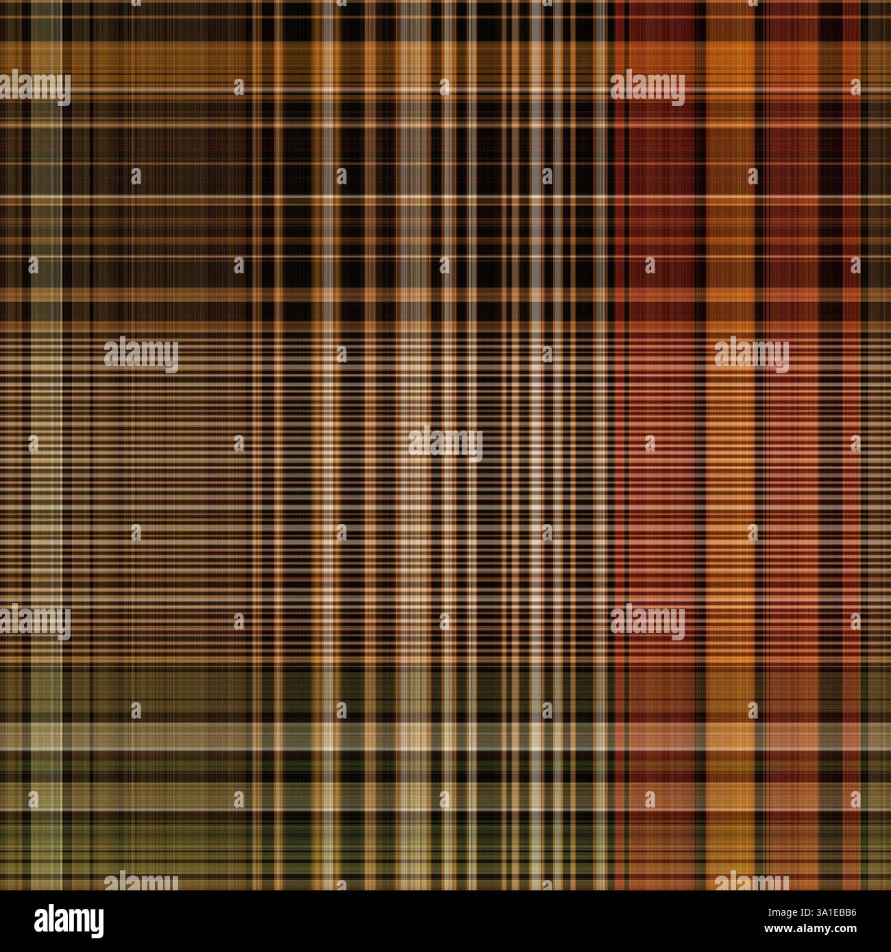 Warm fall gingham tartan check seamless pattern. Woven classic ...