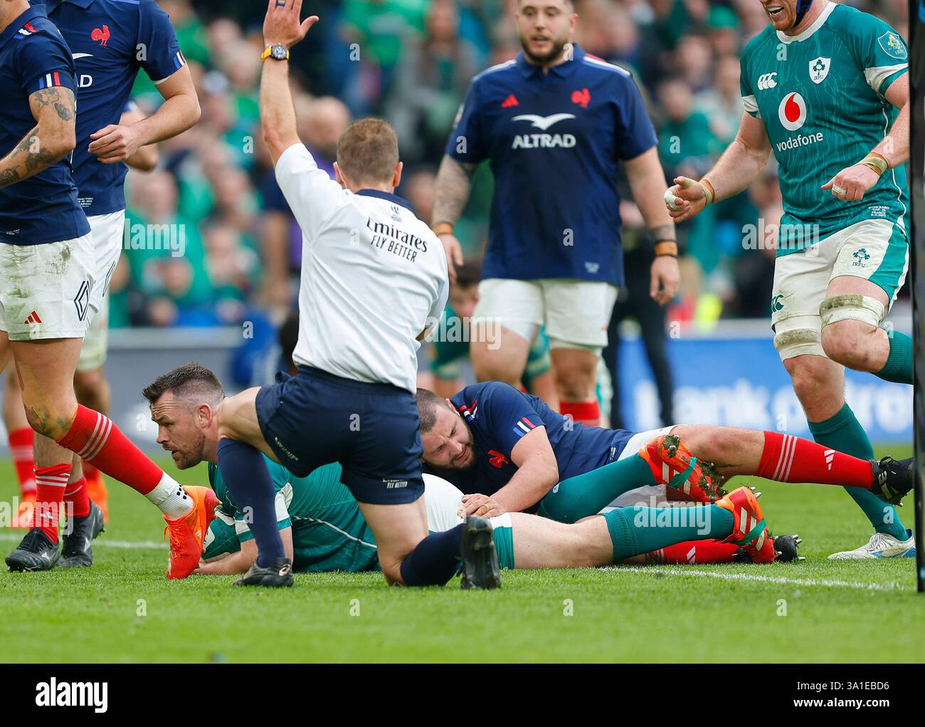 Dublin, Ireland. 8th March 2025; Aviva Stadium, Dublin, Ireland: Six ...