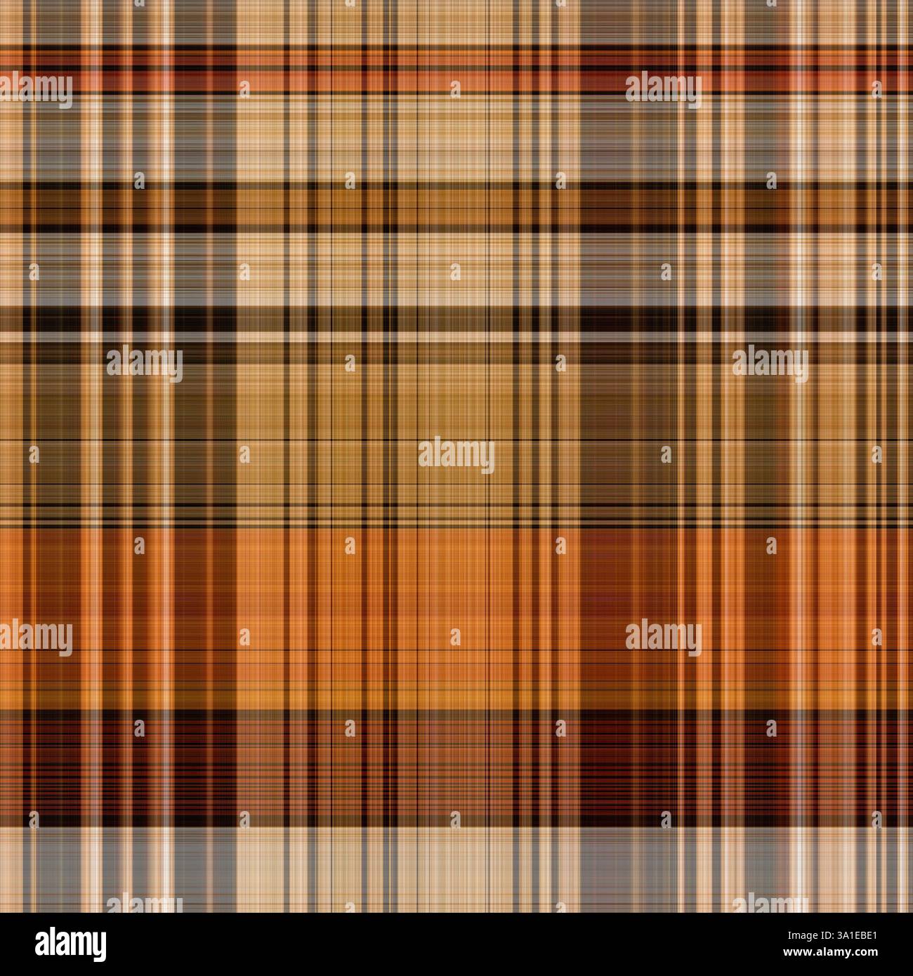 Warm fall gingham tartan check seamless pattern. Woven classic ...