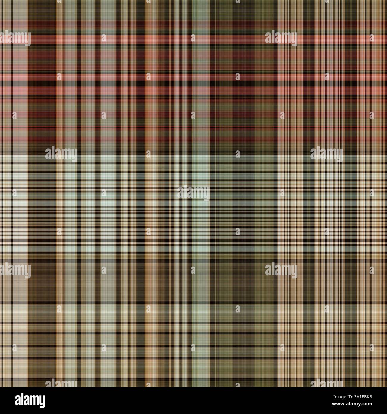 Warm fall gingham tartan check seamless pattern. Woven classic ...