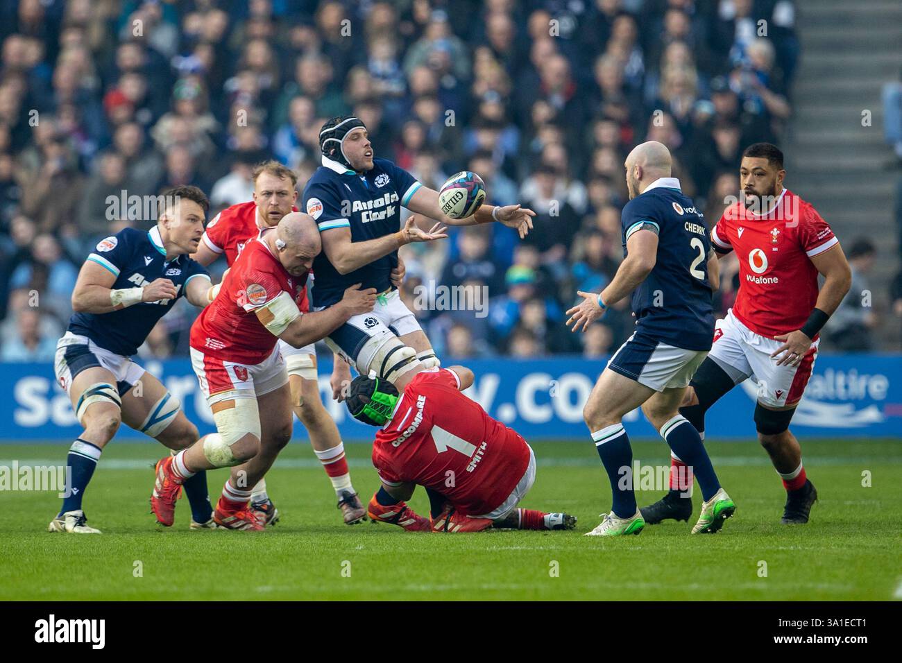 8th March 2025; Murrayfield Stadium, Edinburgh, Scotland: Six Nations ...