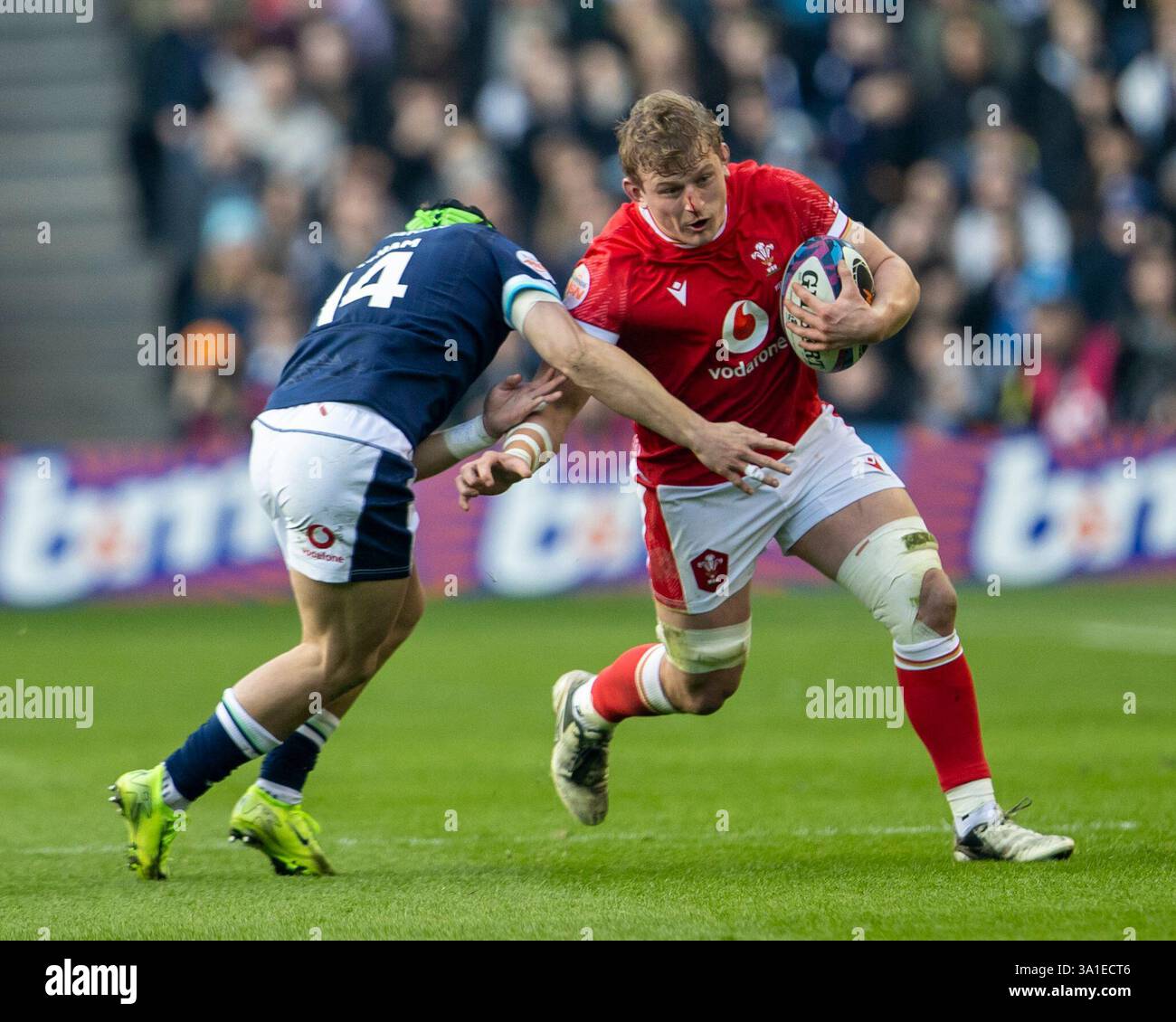 Edinburgh, UK. 8th March 2025; Murrayfield Stadium, Edinburgh, Scotland ...