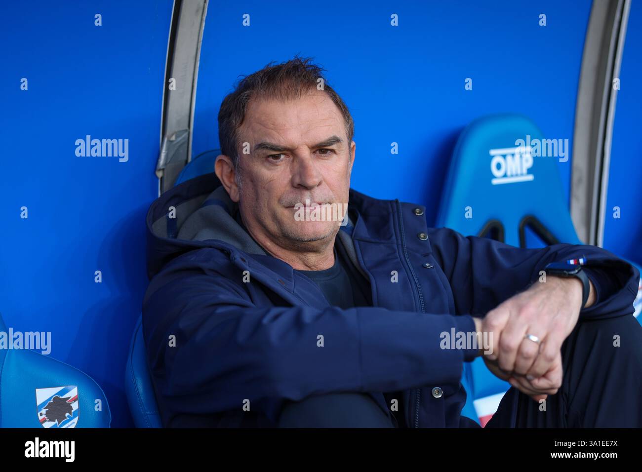 Genoa, Italy. 08th Mar, 2025. Serie B, Day 29, Genova, Stadio Ferraris, Sampdoria - Palermo, in ...