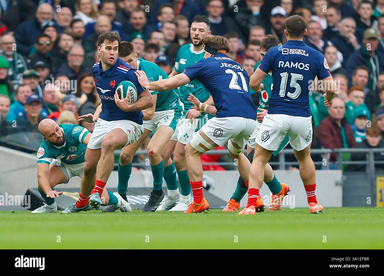 8th March 2025; Aviva Stadium, Dublin, Ireland: Six Nations ...