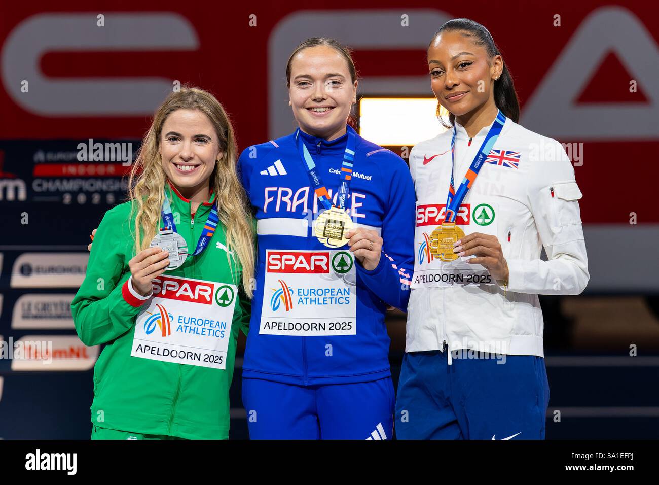 APELDOORN, NETHERLANDS - MARCH 8: Salome Afonso of Portugal, Agathe ...