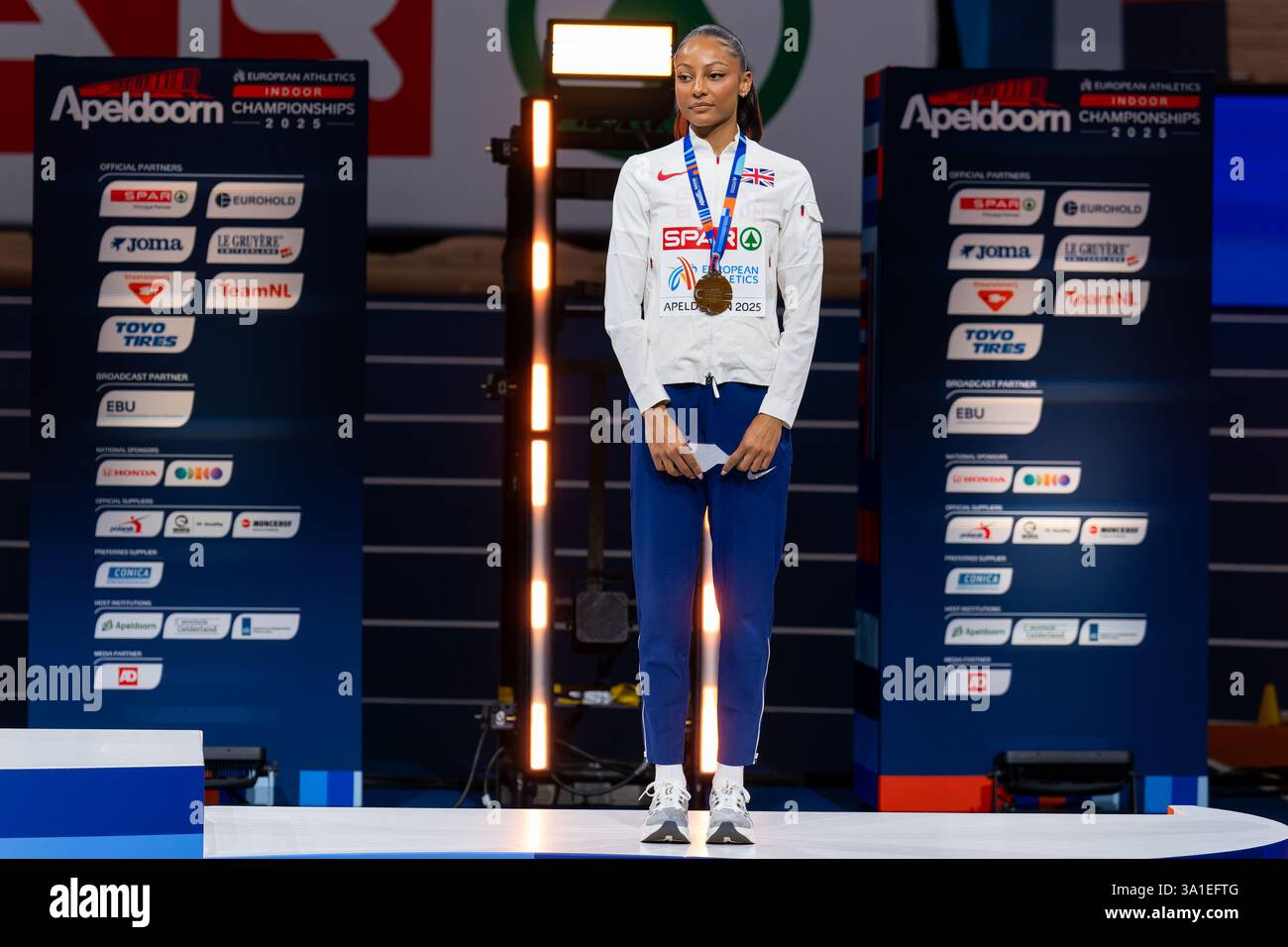 APELDOORN, NETHERLANDS - MARCH 8: Revee Walcott-Nolan of Great Britain ...