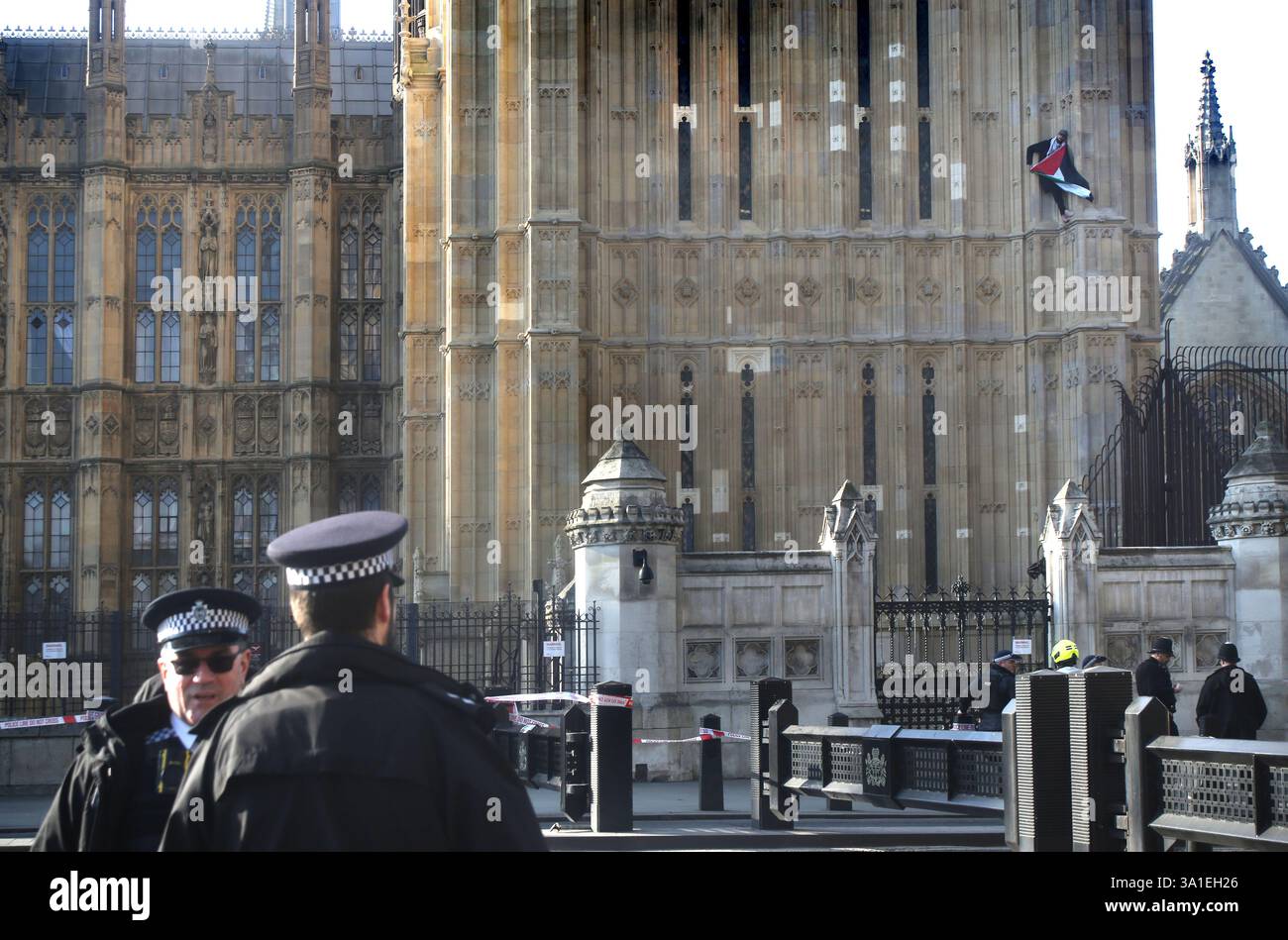 March 8, 2025, London, England, UK: Emergency services attend the ...