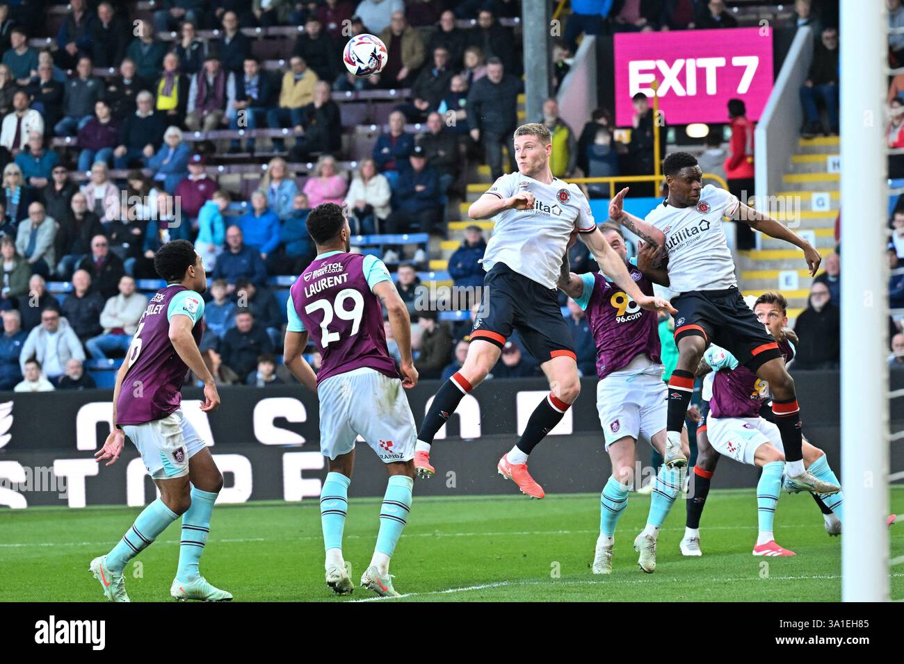 Turf Moor, Burnley, Lancashire, UK. 8th Mar, 2025. EFL Championship ...
