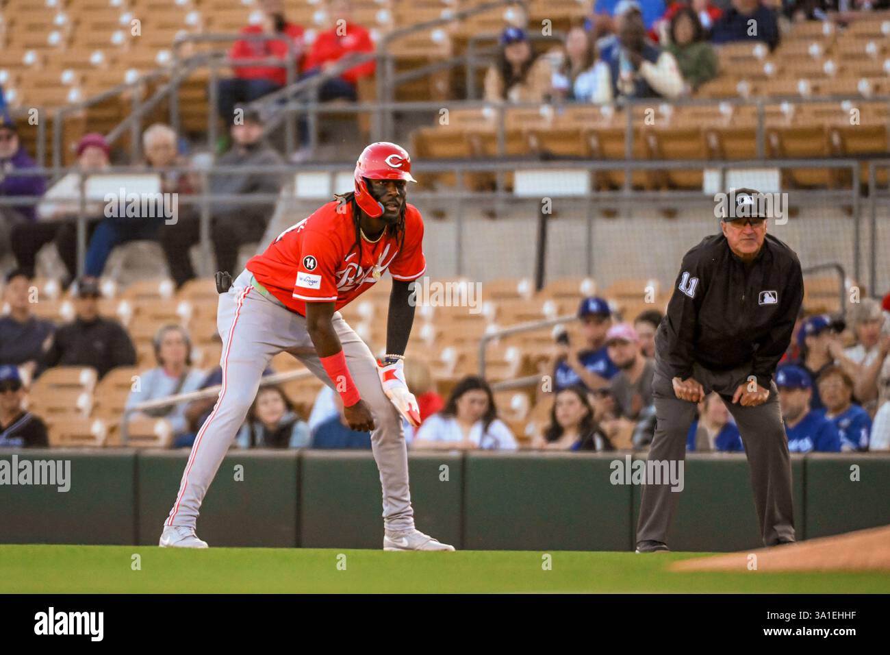 Glendale, United States. 04th Mar, 2025. Cincinnati Reds shortstop Elly ...