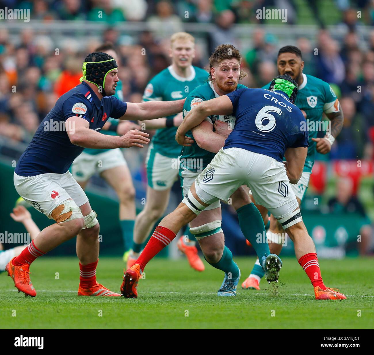 Dublin, Ireland. 8th March 2025; Aviva Stadium, Dublin, Ireland: Six ...