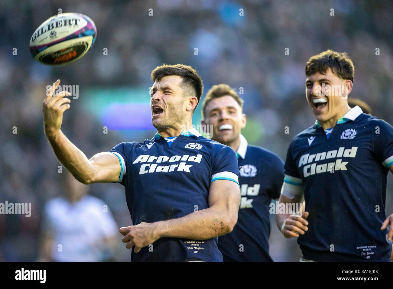 Edinburgh, UK. 8th March 2025; Murrayfield Stadium, Edinburgh, Scotland ...