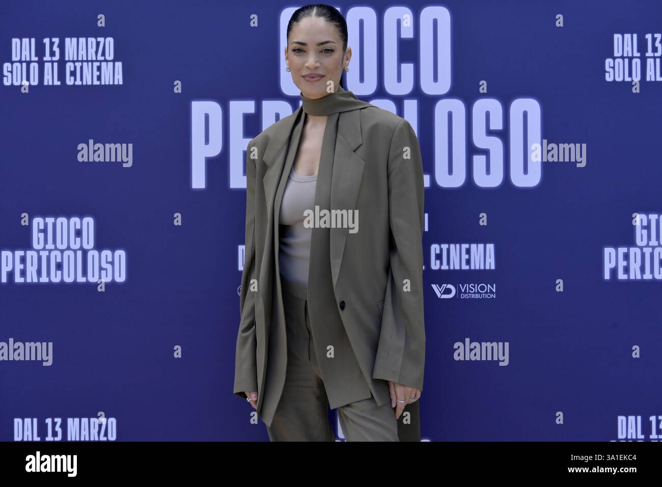 Rome, Italy. 07th Mar, 2025. Elodie during the News photocall of the ...