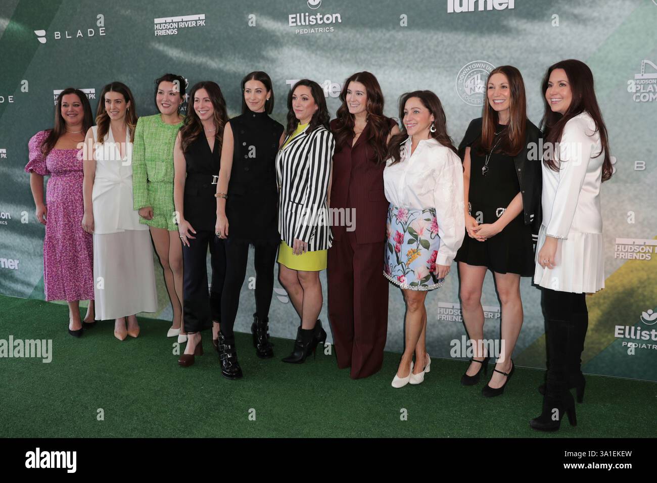 NEW YORK, NEW YORK MARCH 07, 2025: (L-R) Becca Mignanelli, Hanna ...