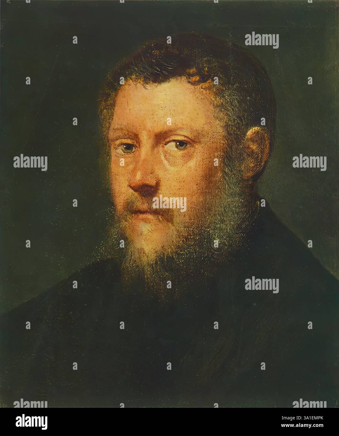 TINTORETTO (b. 1518, Venezia, d. 1594, Venezia) Portrait of a Man ...