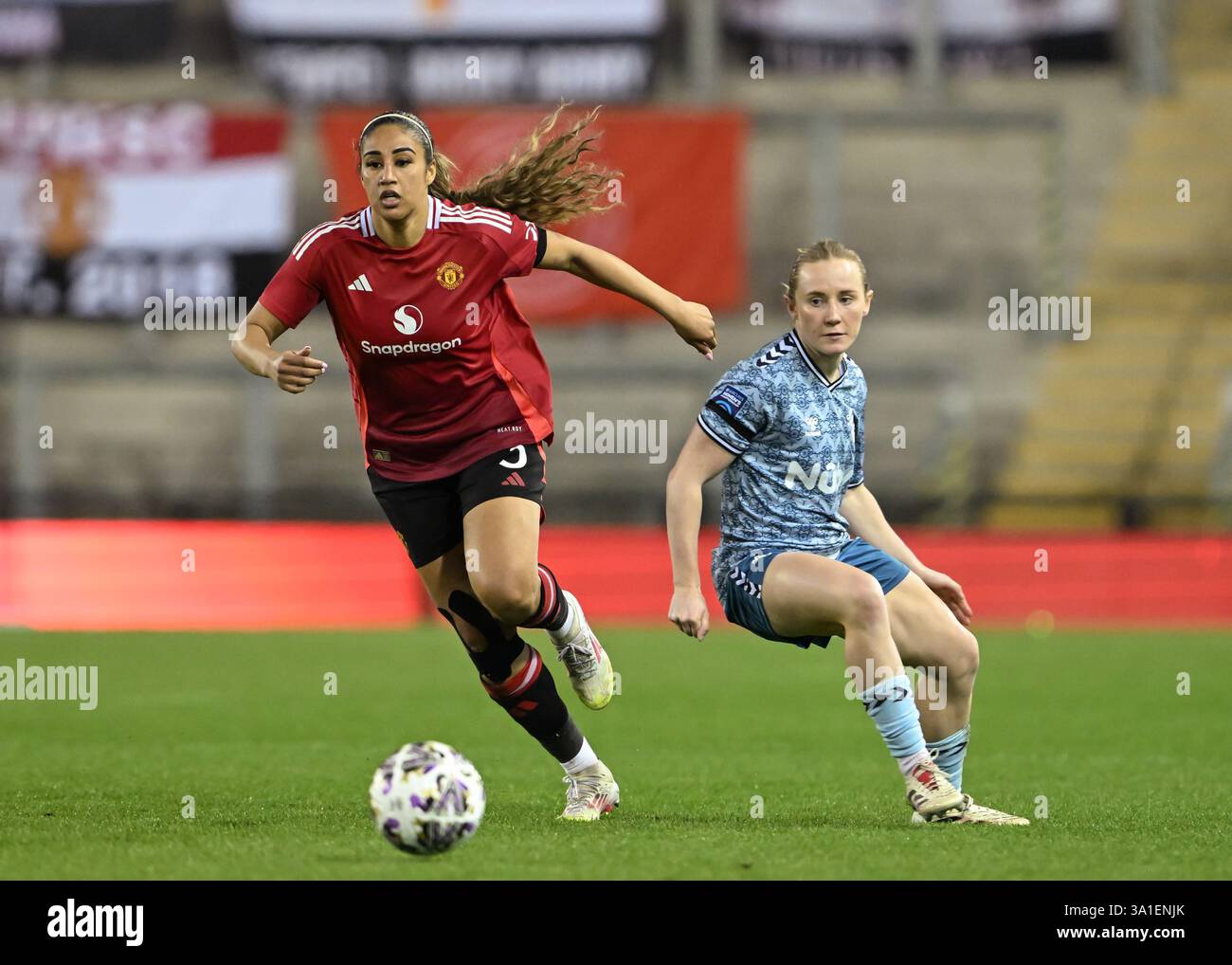 Manchester United's Gabrielle George during the Adobe Women's FA Cup ...