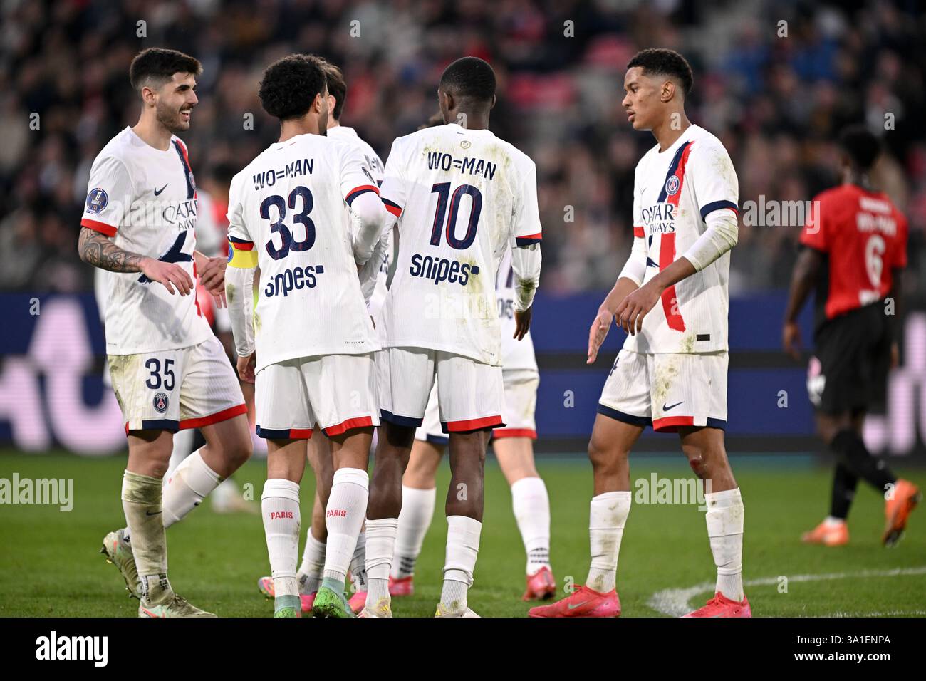 10 Ousmane DEMBELE (psg) during the Ligue 1 McDonald's match between ...