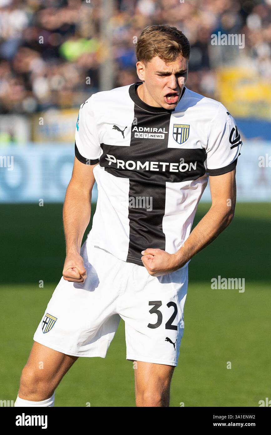 Parma, Italy. 8th March 2025; Stadio Ennio Tardini, Parma, Italy, Serie ...