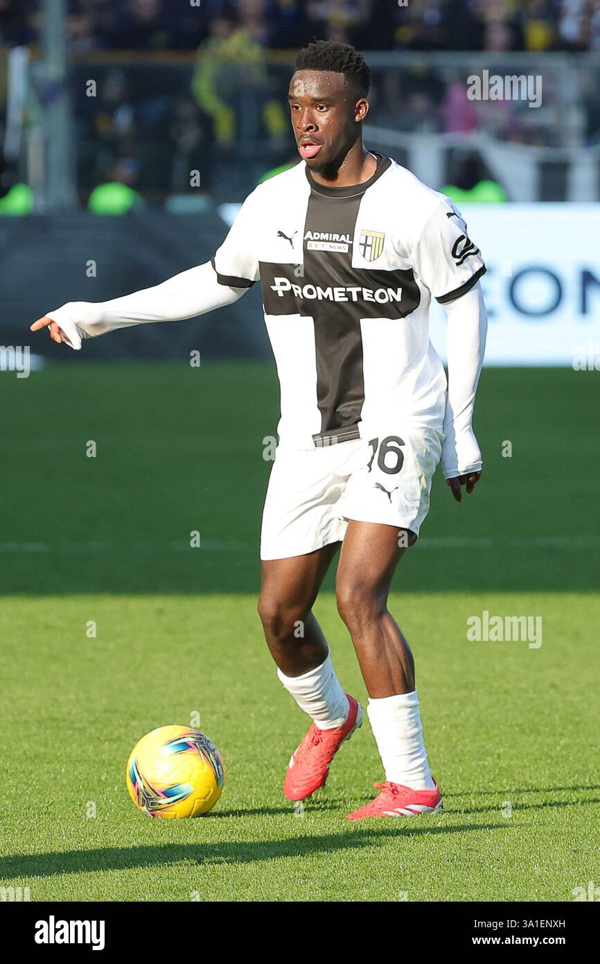 Parma, Italy. 8th March 2025; Stadio Ennio Tardini, Parma, Italy, Serie ...