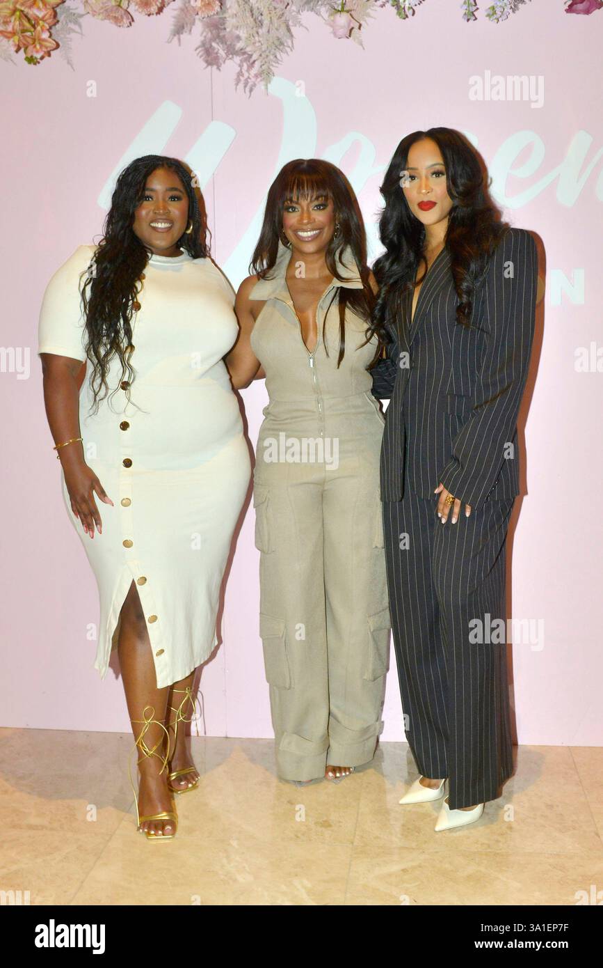 Hollywood, Florida, USA. 07th Mar, 2025. Chelsea Jones, Kandi Burruss ...