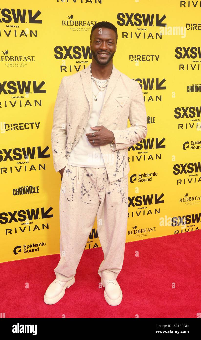 Aldis Hodge arrives for the world premiere of "The Dutchman" during the ...