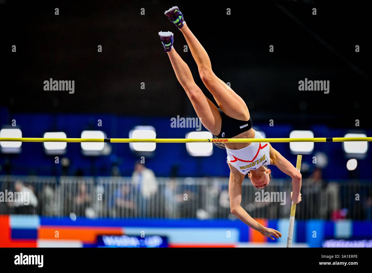 Apeldoorn, Netherlands. 08th Mar, 2025. Belgian Elien Vekemans pictured ...